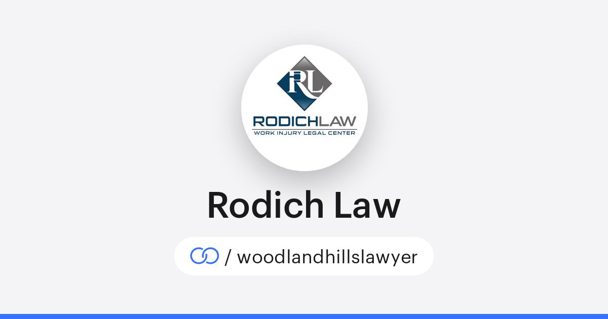 Rodich Law (/woodlandhillslawyer) · solo.to