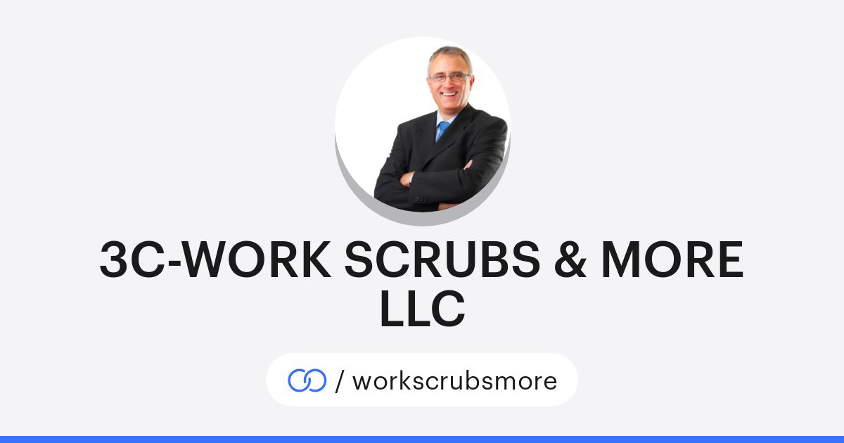 3C-WORK SCRUBS & MORE LLC (/workscrubsmore) · solo.to