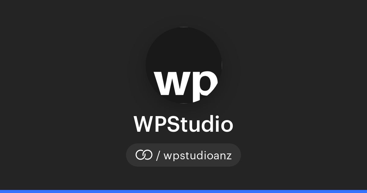 WPStudio (/wpstudioanz) · solo.to