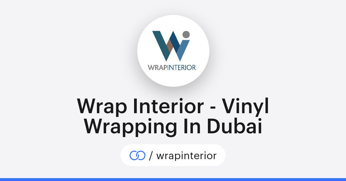 Wrap Interior - Vinyl Wrapping In Dubai (/wrapinterior) · solo.to