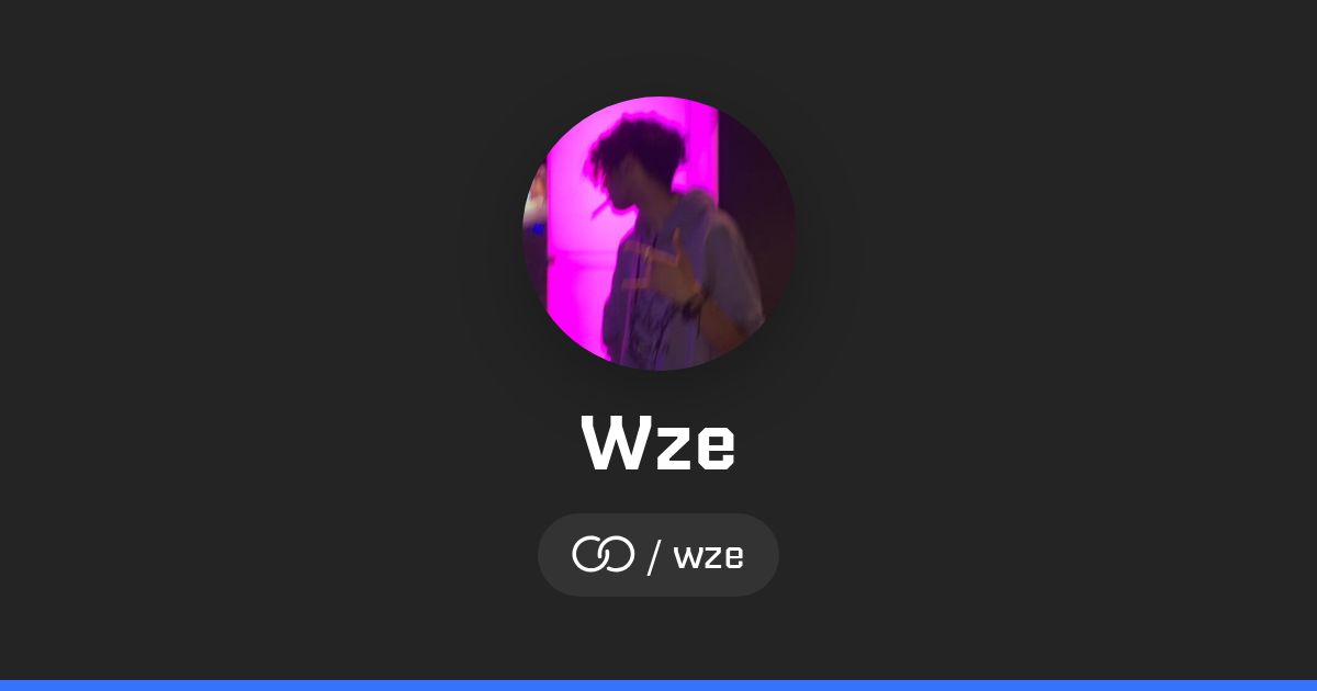 Wze · solo.to