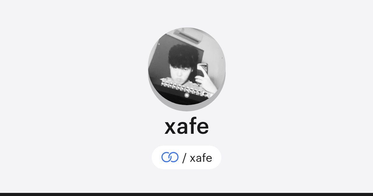 xafe · solo.to