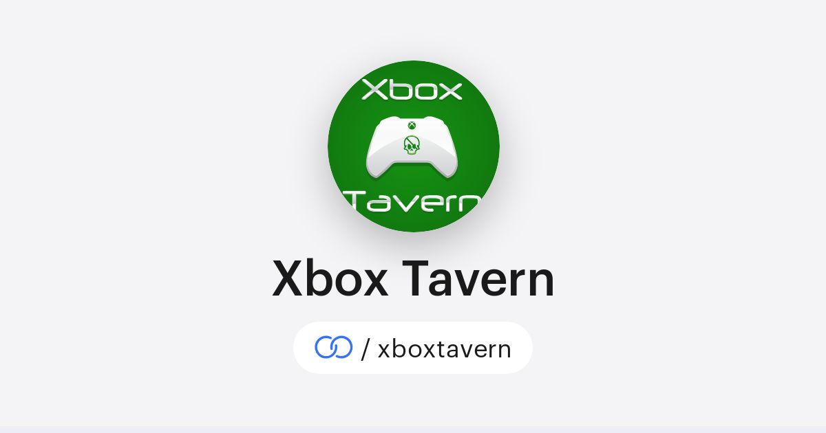 Xbox Tavern (/xboxtavern) · solo.to