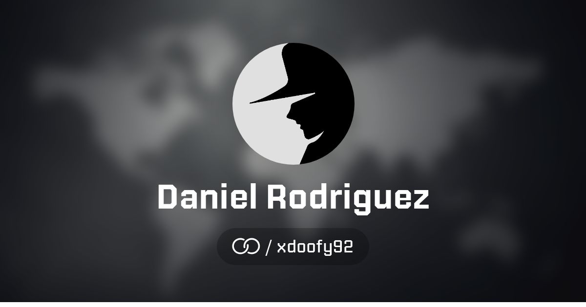 Daniel Rodriguez (/xdoofy92) · solo.to