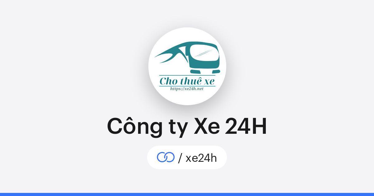Công ty Xe 24H (/xe24h) · solo.to