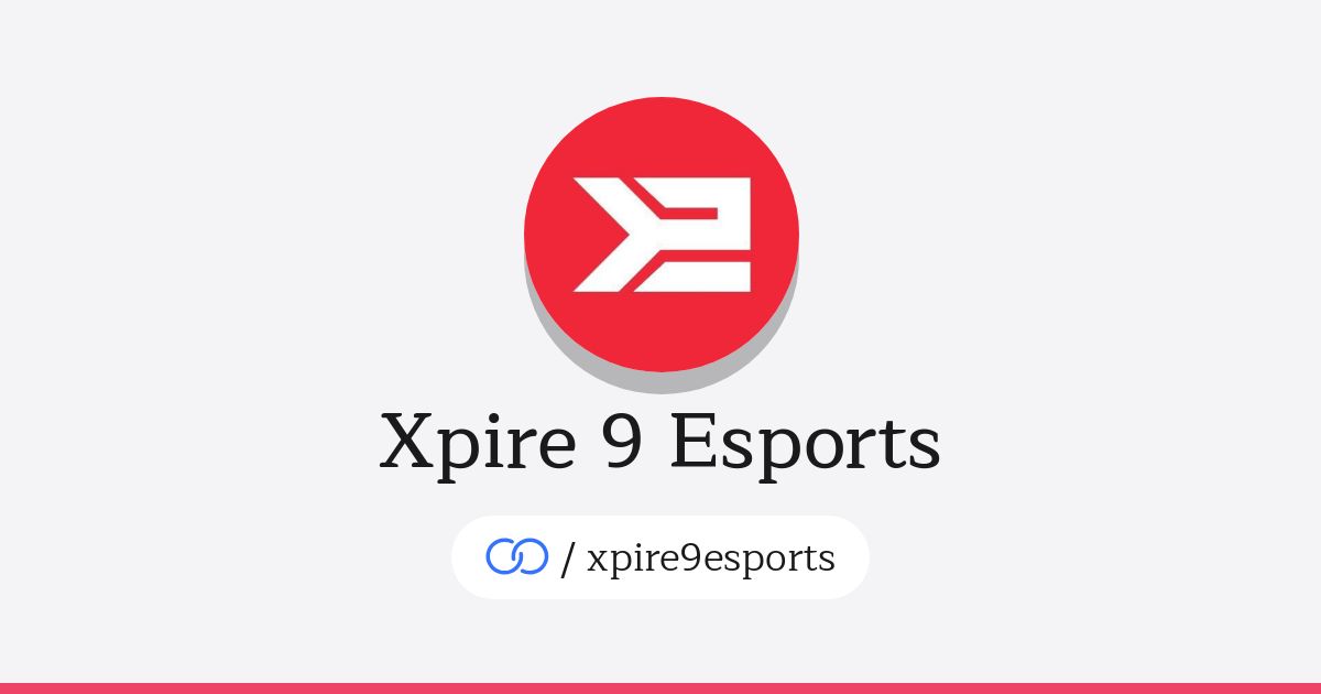 Xpire 9 Esports (/xpire9esports) · solo.to