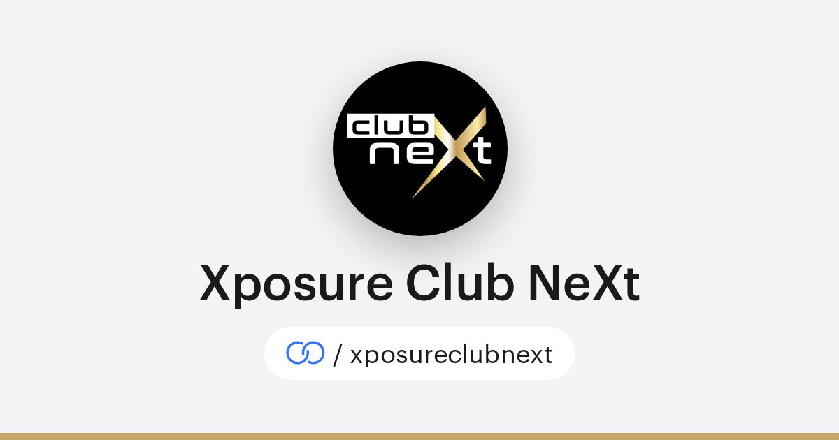 Xposure Club NeXt (/xposureclubnext) · solo.to