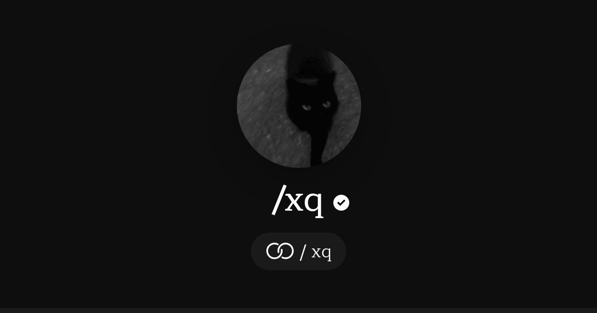 /xq · solo.to