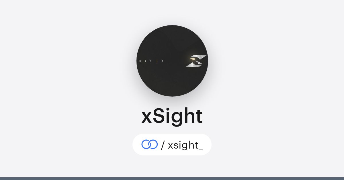 xSight (/xsight_) · solo.to