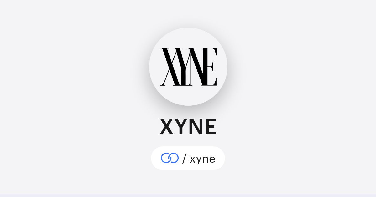 XYNE · solo.to