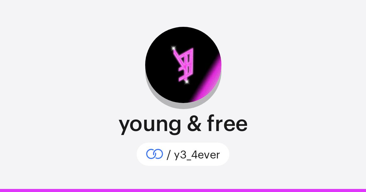 young & free (/y3_4ever) · solo.to