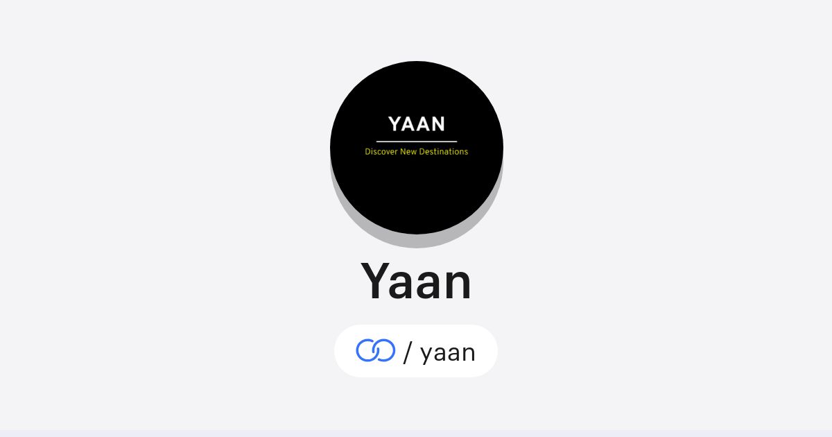 Yaan · solo.to