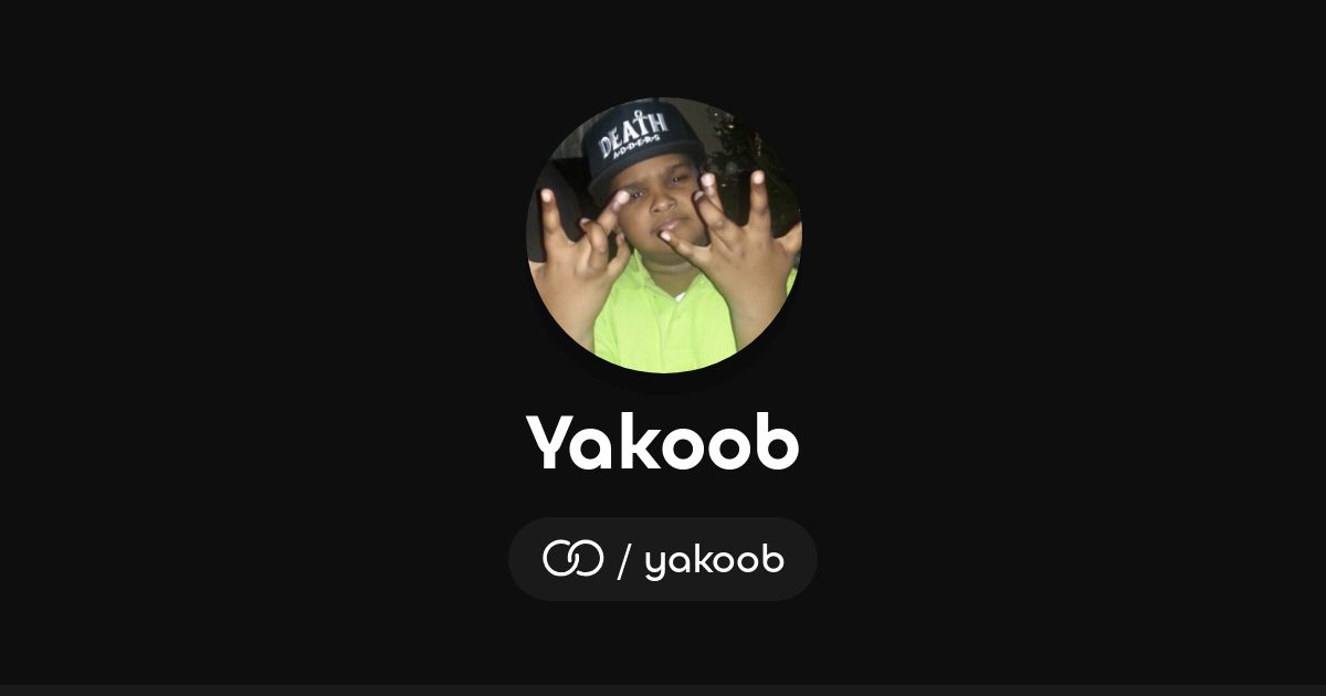 Yakoob · solo.to