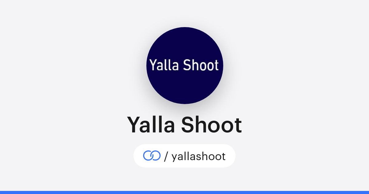 Yalla Shoot (/yallashoot) · solo.to