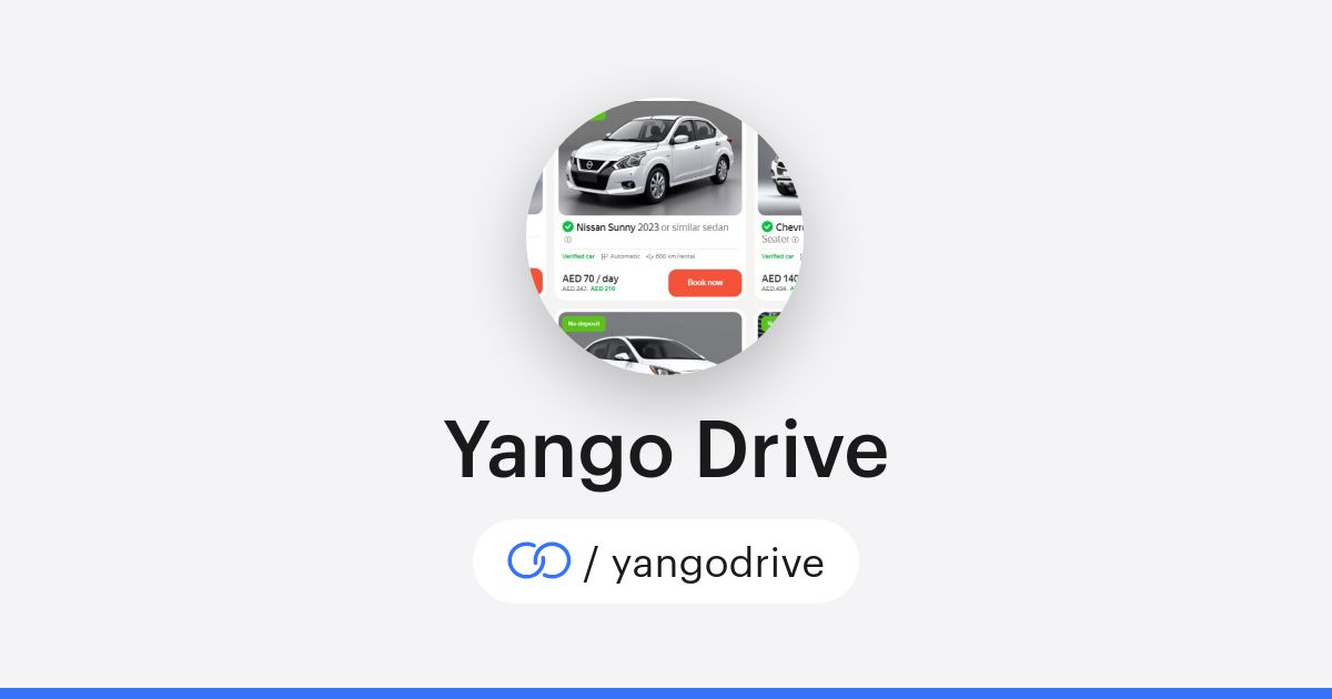 Yango Drive (/yangodrive) · solo.to