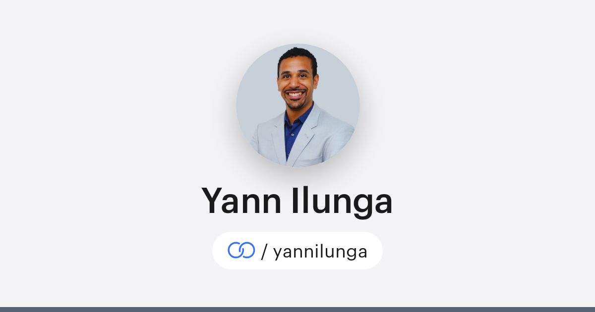 Yann Ilunga (/yannilunga) · solo.to
