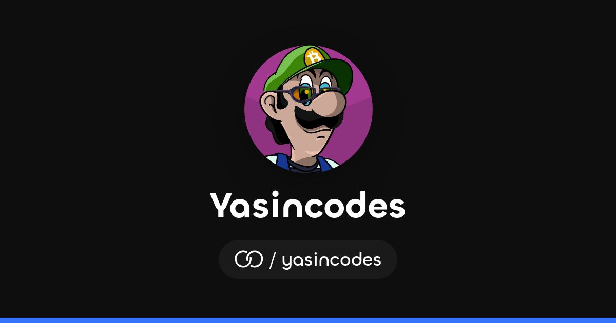Yasincodes · solo.to