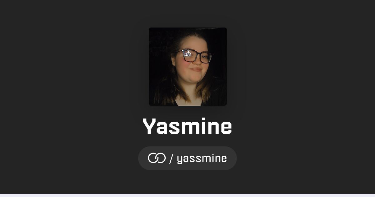 Yasmine (/yassmine) · solo.to