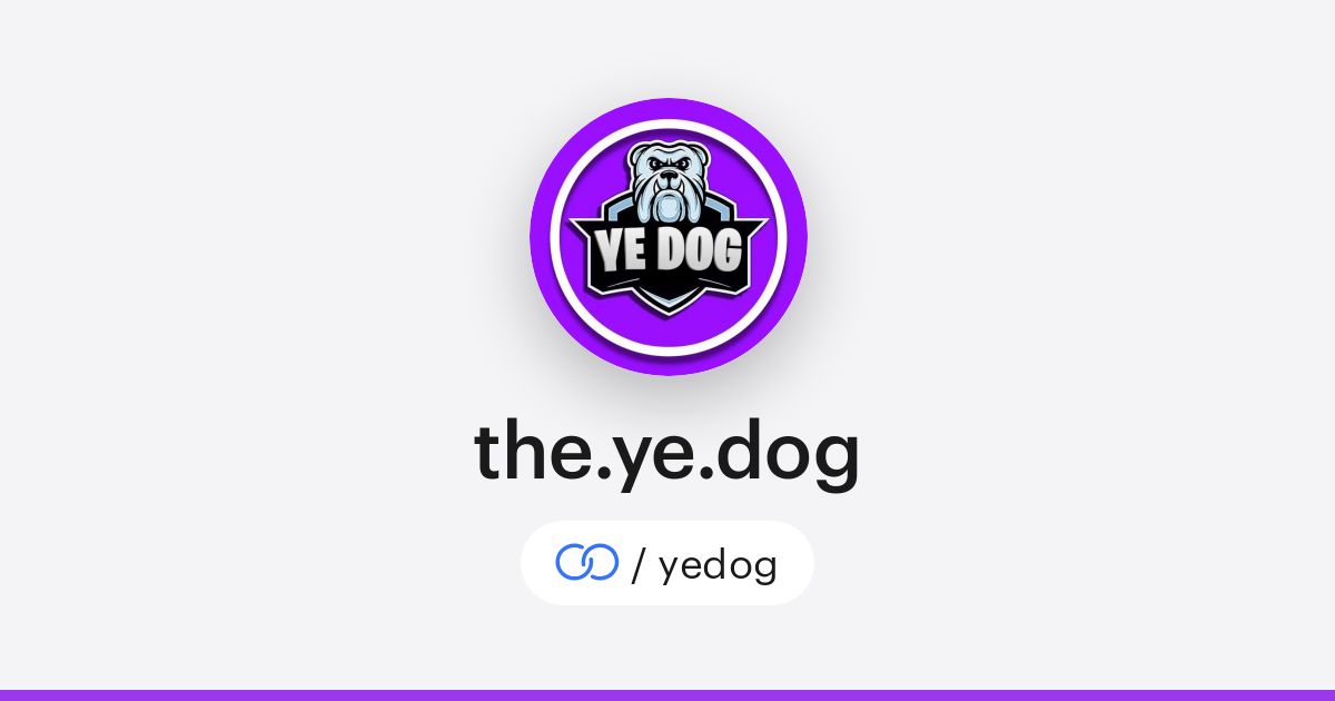 the.ye.dog (/yedog) · solo.to
