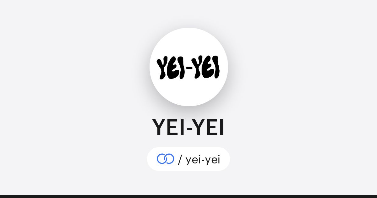 YEI-YEI · solo.to