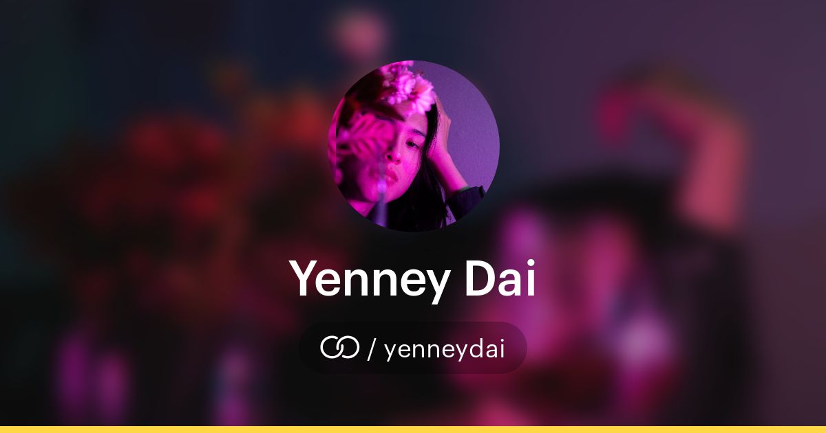 Yenney Dai (/yenneydai)