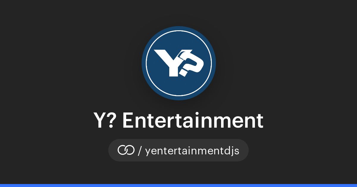 Y? Entertainment (/yentertainmentdjs) · solo.to