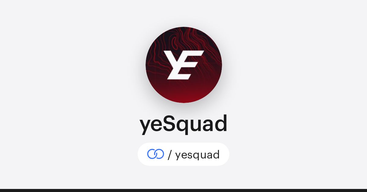 yeSquad · solo.to