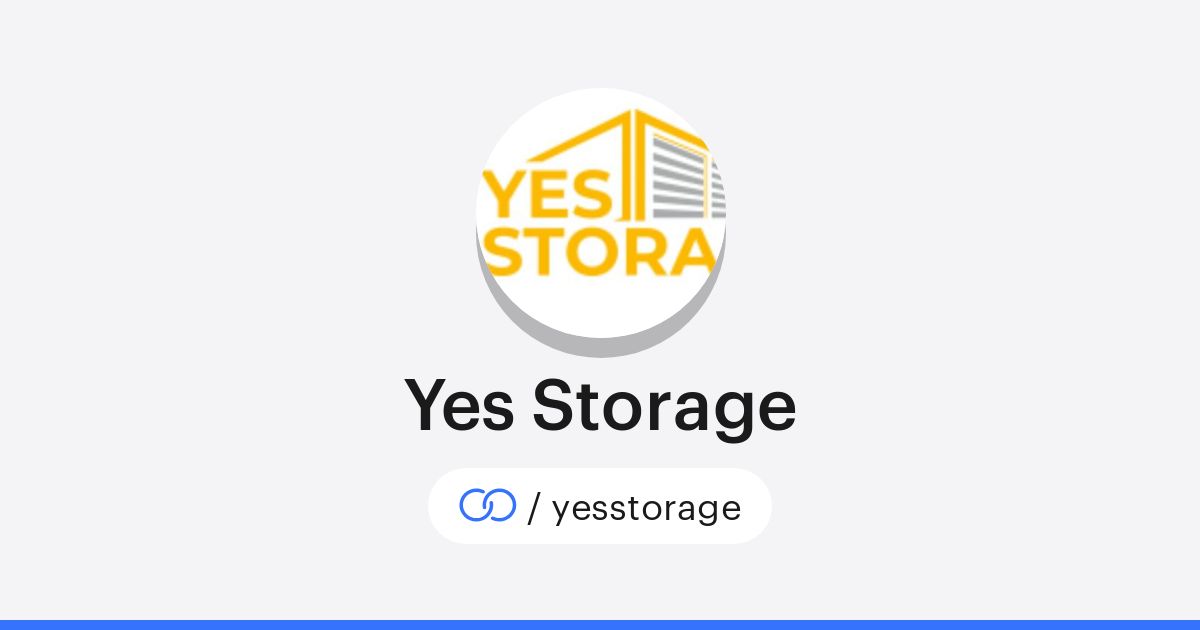 Yes Storage (/yesstorage) · solo.to