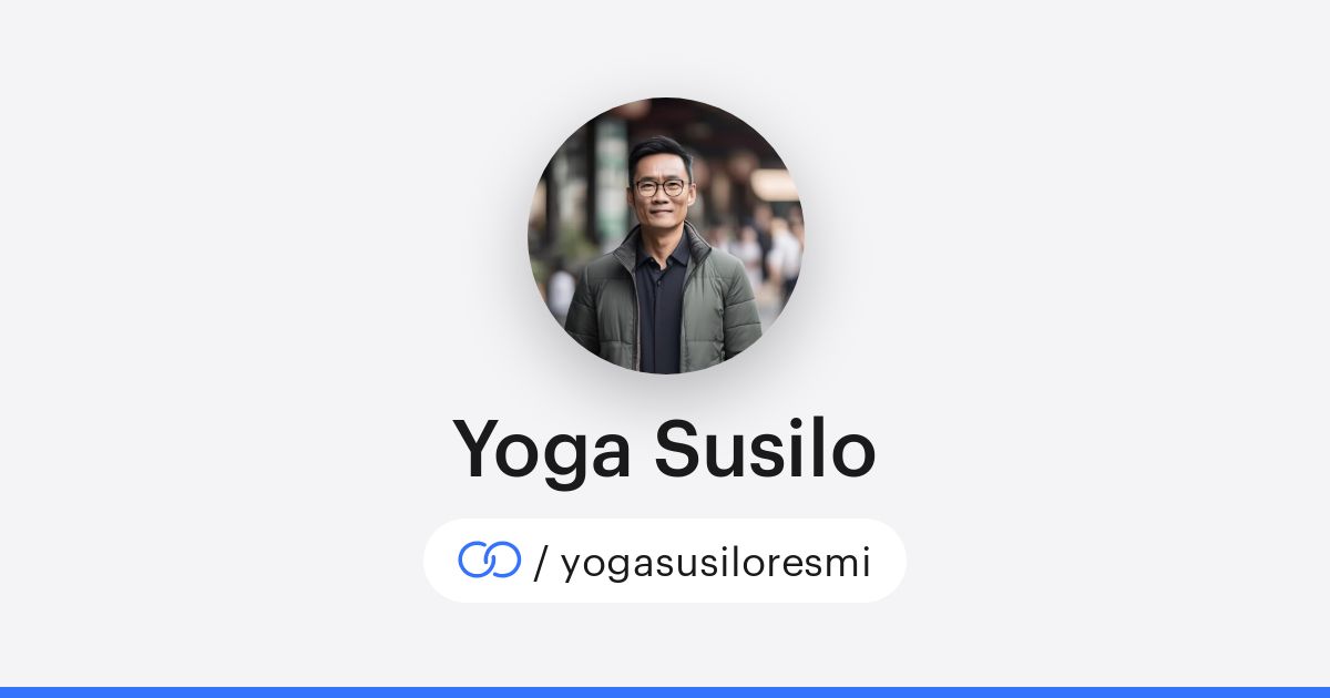 Yoga Susilo (/yogasusiloresmi) · solo.to