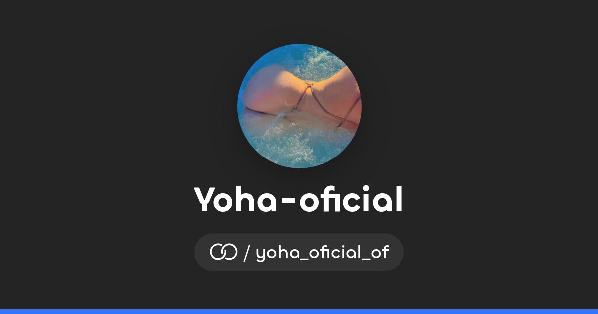 Yoha-oficial (/yoha_oficial_of) · solo.to