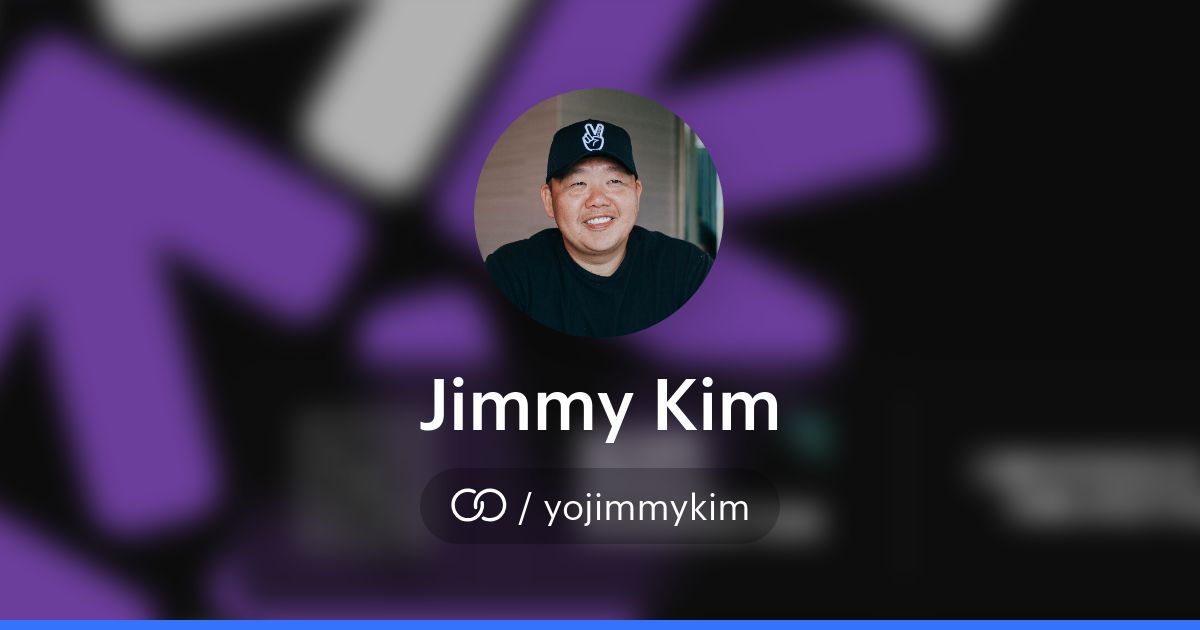 Jimmy Kim (/yojimmykim) · solo.to