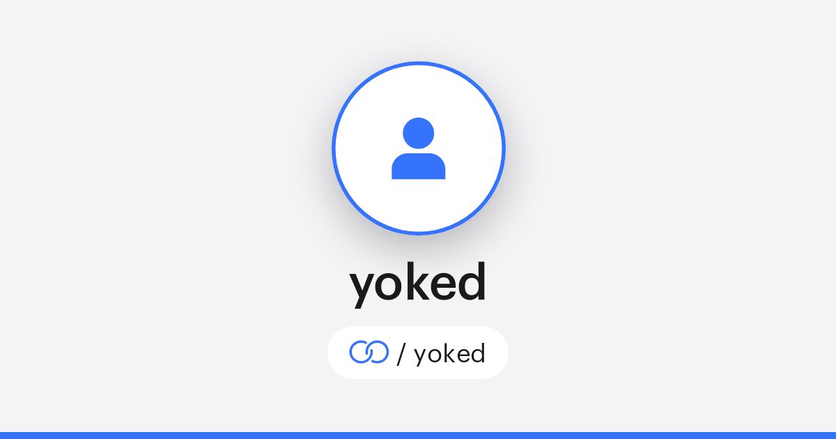 /yoked · solo.to