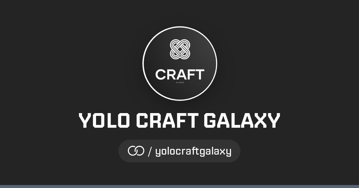 YOLO CRAFT GALAXY (/yolocraftgalaxy) · solo.to