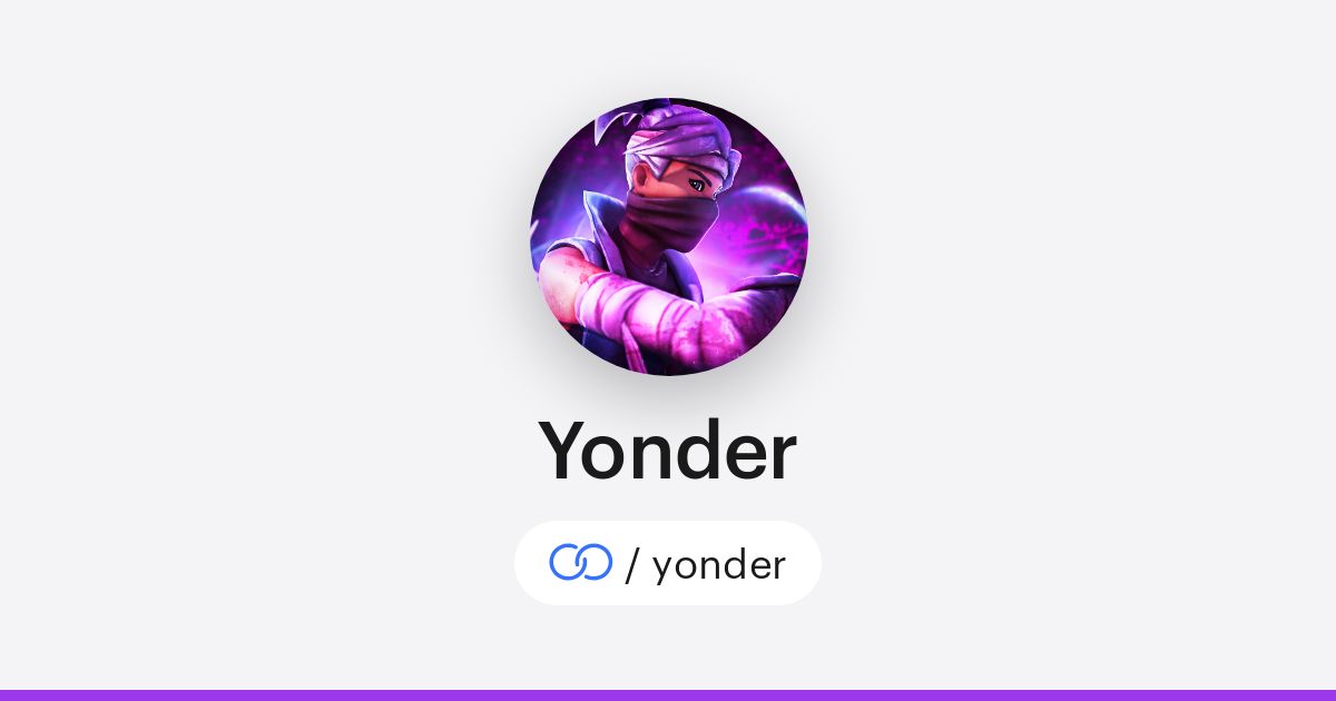 Yonder · solo.to