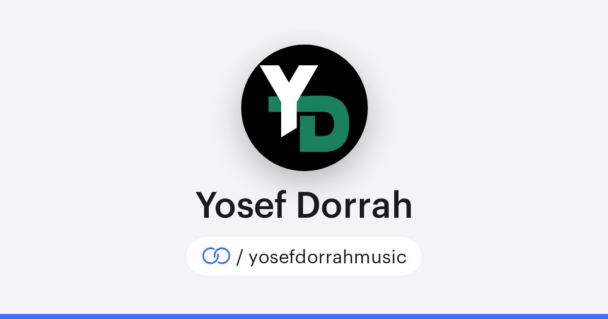Yosef Dorrah (/yosefdorrahmusic) · solo.to