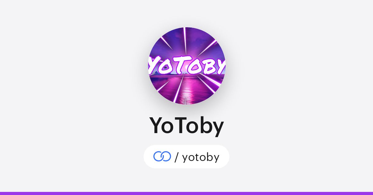 YoToby · solo.to