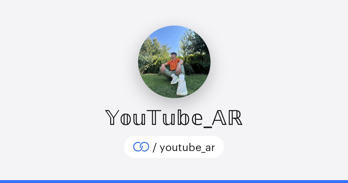 𝕐𝕠𝕦𝕋𝕦𝕓𝕖_𝔸ℝ (/youtube_ar) · solo.to