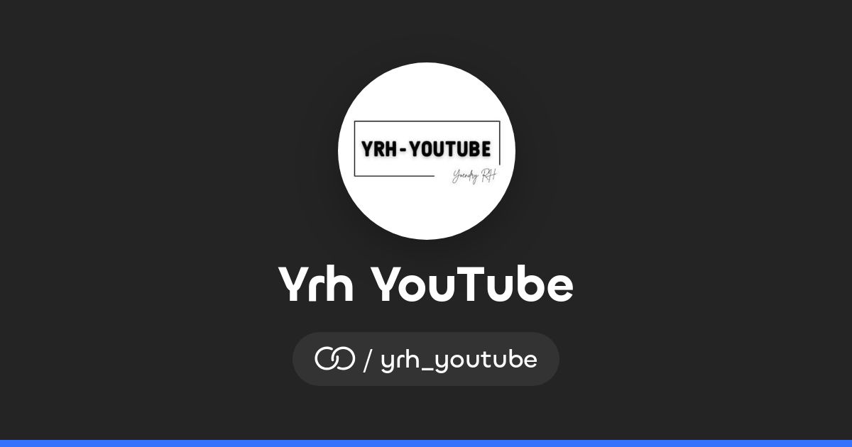 Yrh YouTube (/yrh_youtube) · solo.to
