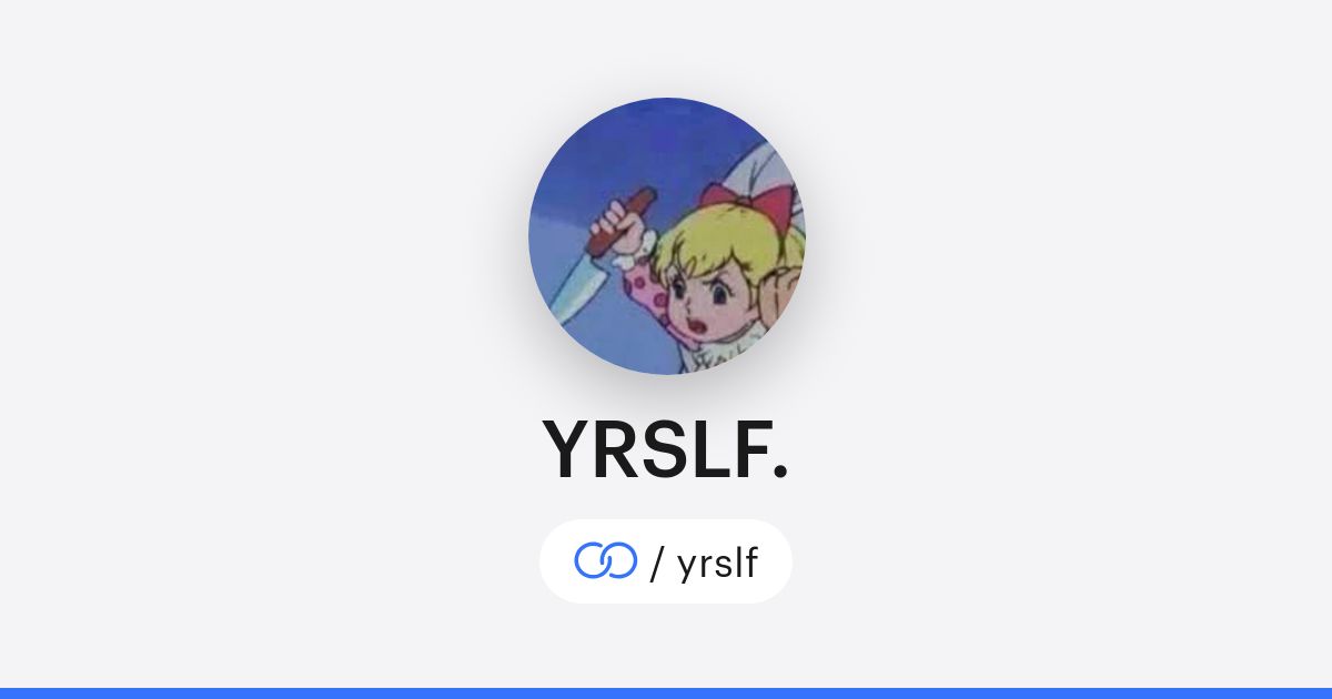 YRSLF. (/yrslf) · solo.to
