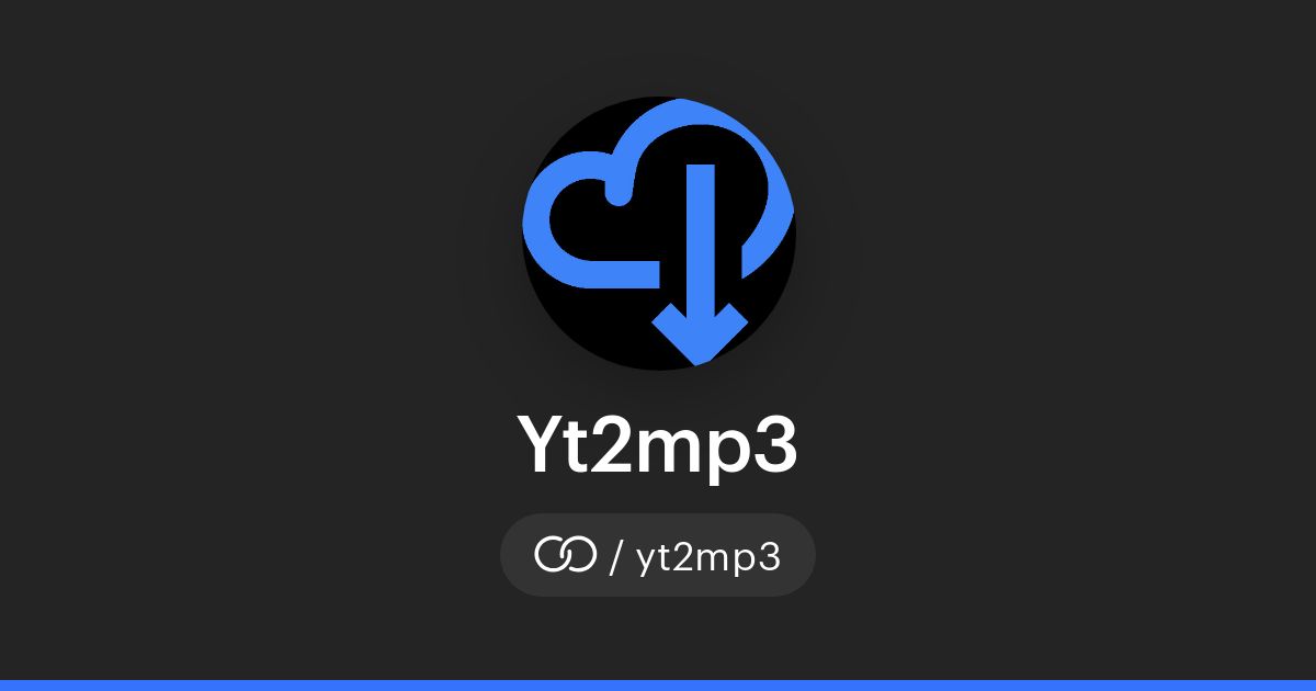 Yt2mp3 · solo.to