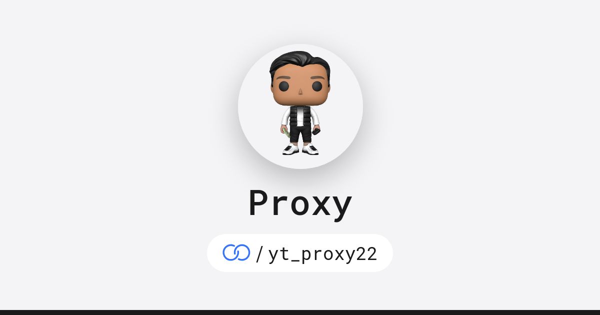 Proxy (/yt_proxy22) · solo.to