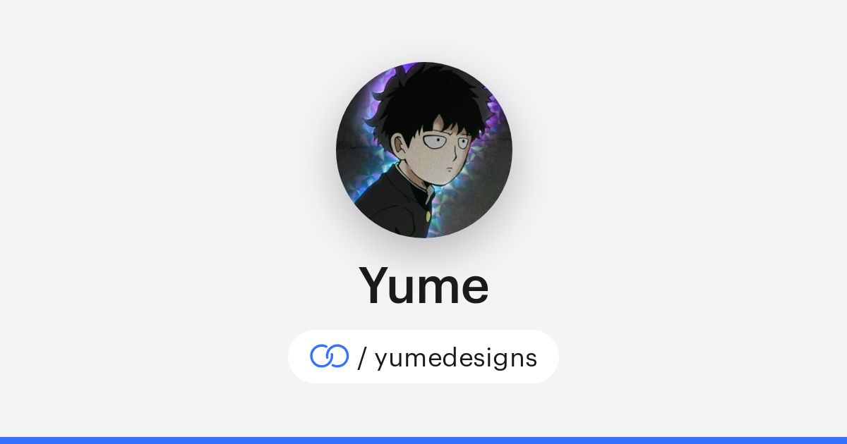 Yume (/yumedesigns) · solo.to
