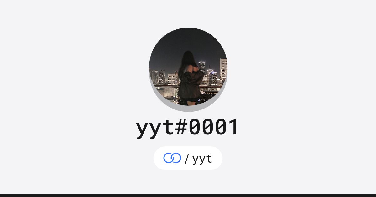 yyt#0001 (/yyt) · solo.to