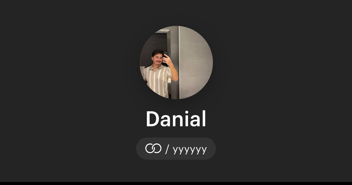 Danial (/yyyyyy) · solo.to