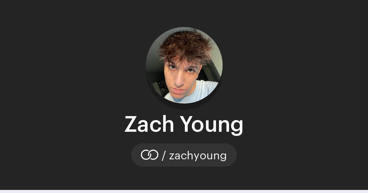 Zach Young (/zachyoung) · solo.to