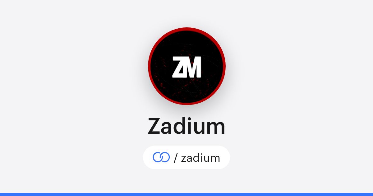 Zadium (/zadium) · solo.to