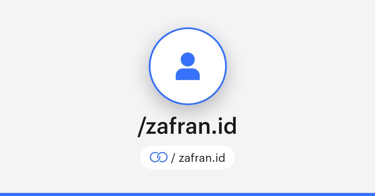 /zafran.id · solo.to