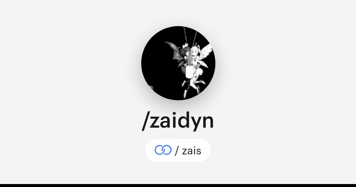 /zaidyn (/zais) · solo.to