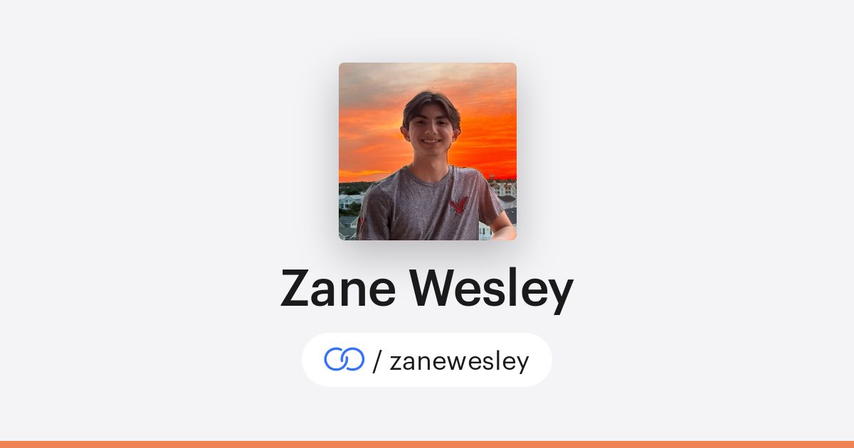 Zane Wesley (/zanewesley) · solo.to