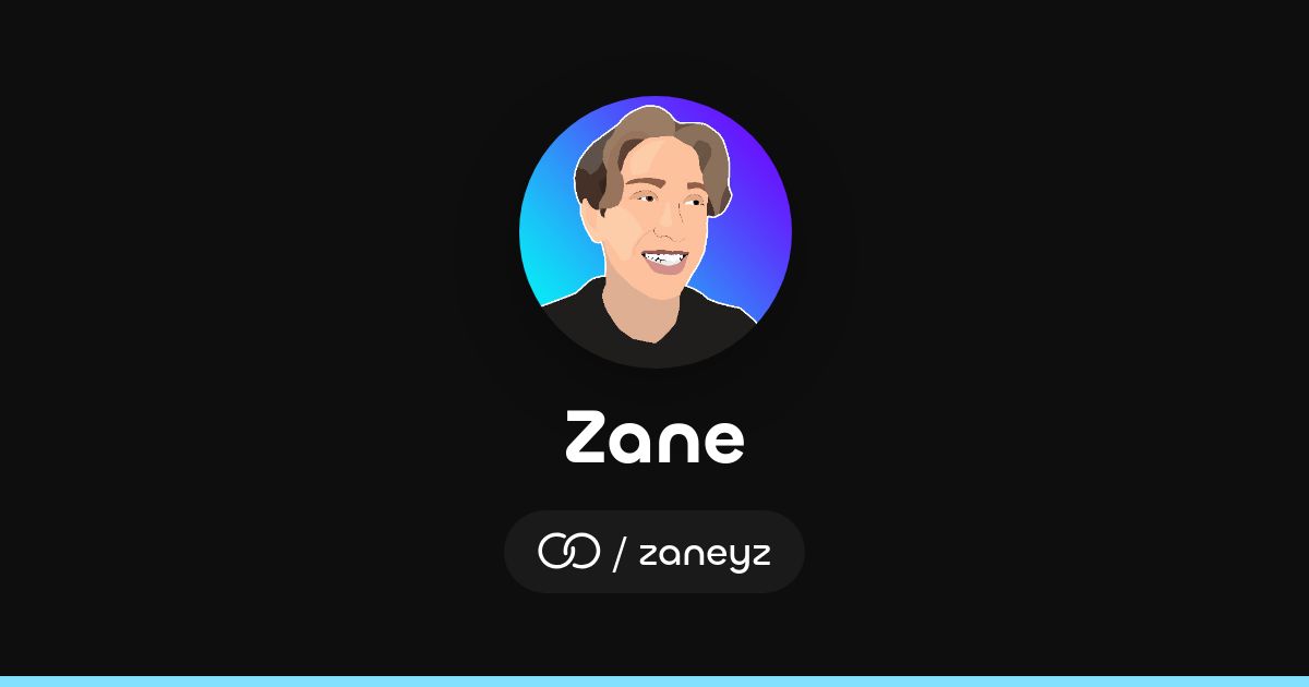 Zane (/zaneyz) · solo.to